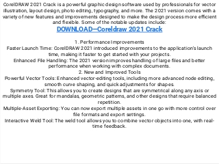 DOWNLOAD—Coreldraw 2021 Crack + Serial Number Latest