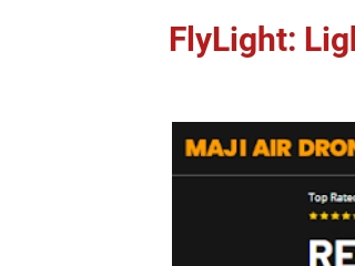 AirMaster: Unleash Your Flight Skills with the Maji Drone Price-60% off